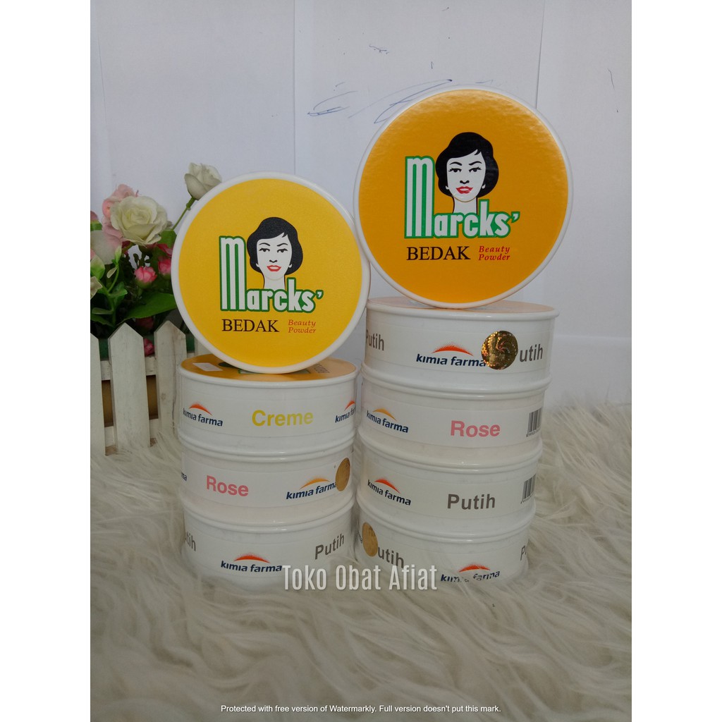 Jual BEDAK MARCKS ( ROSE, PUTIH, CREME ) | Shopee Indonesia