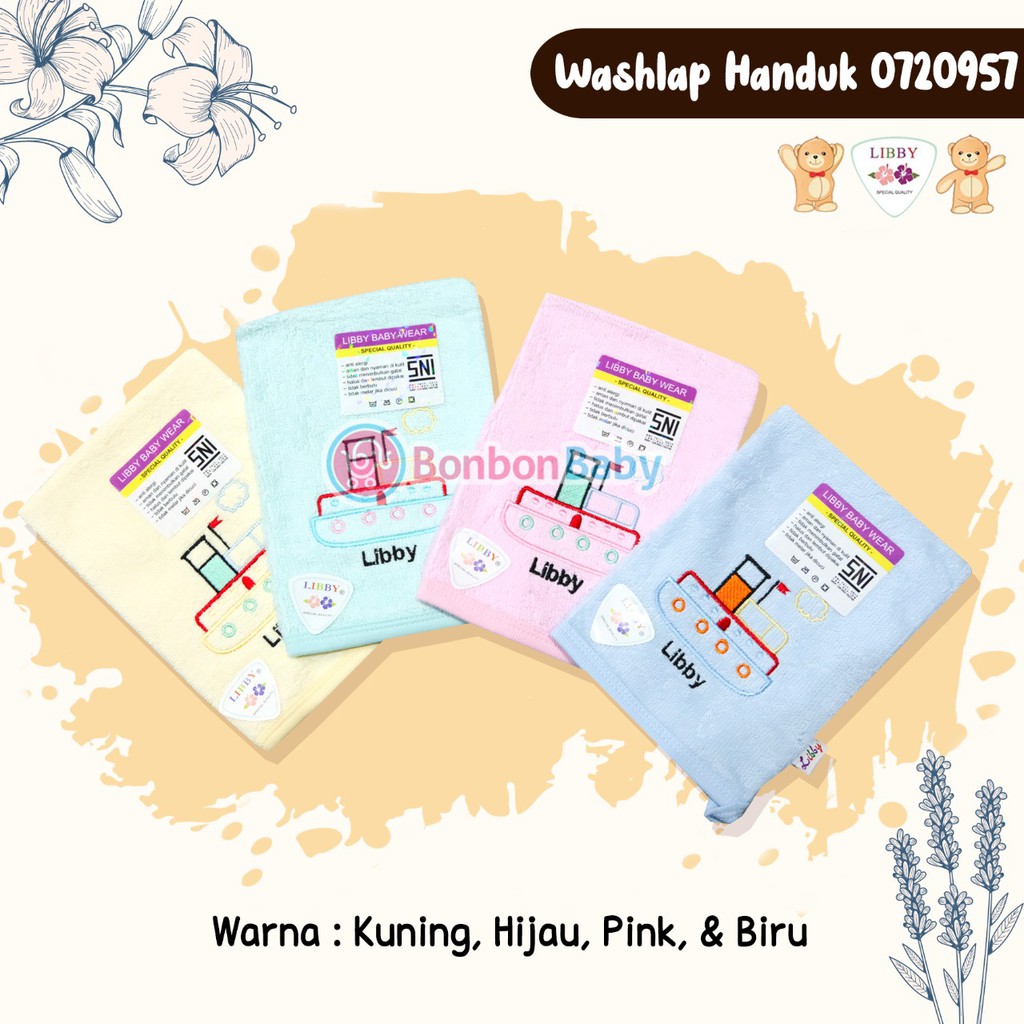 Jual Libby Washlap Handuk (SATUAN) | Shopee Indonesia