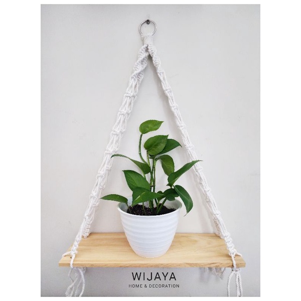 Jual rak gantung macrame piramid | Shopee Indonesia