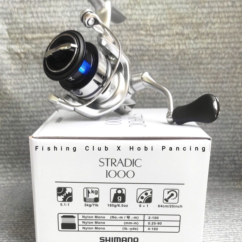 Jual Reel shimano Stradic FL 1000 HG 2500 HG C3000XG 4000XG C5000 XG model 2019 7 bb max drag 12 ...
