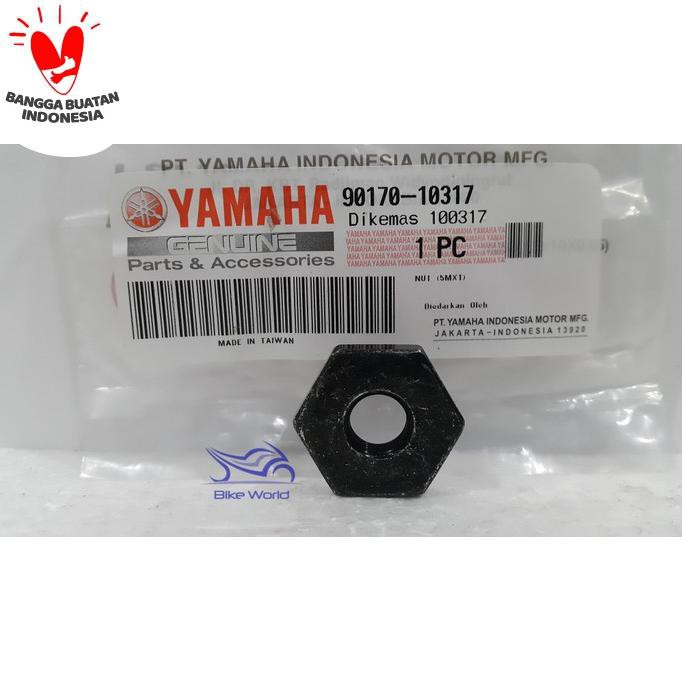 Jual Mur Pully / Mur Cvt Mio, Nouvo 90170-10317 Yamaha Genuine Parts ...