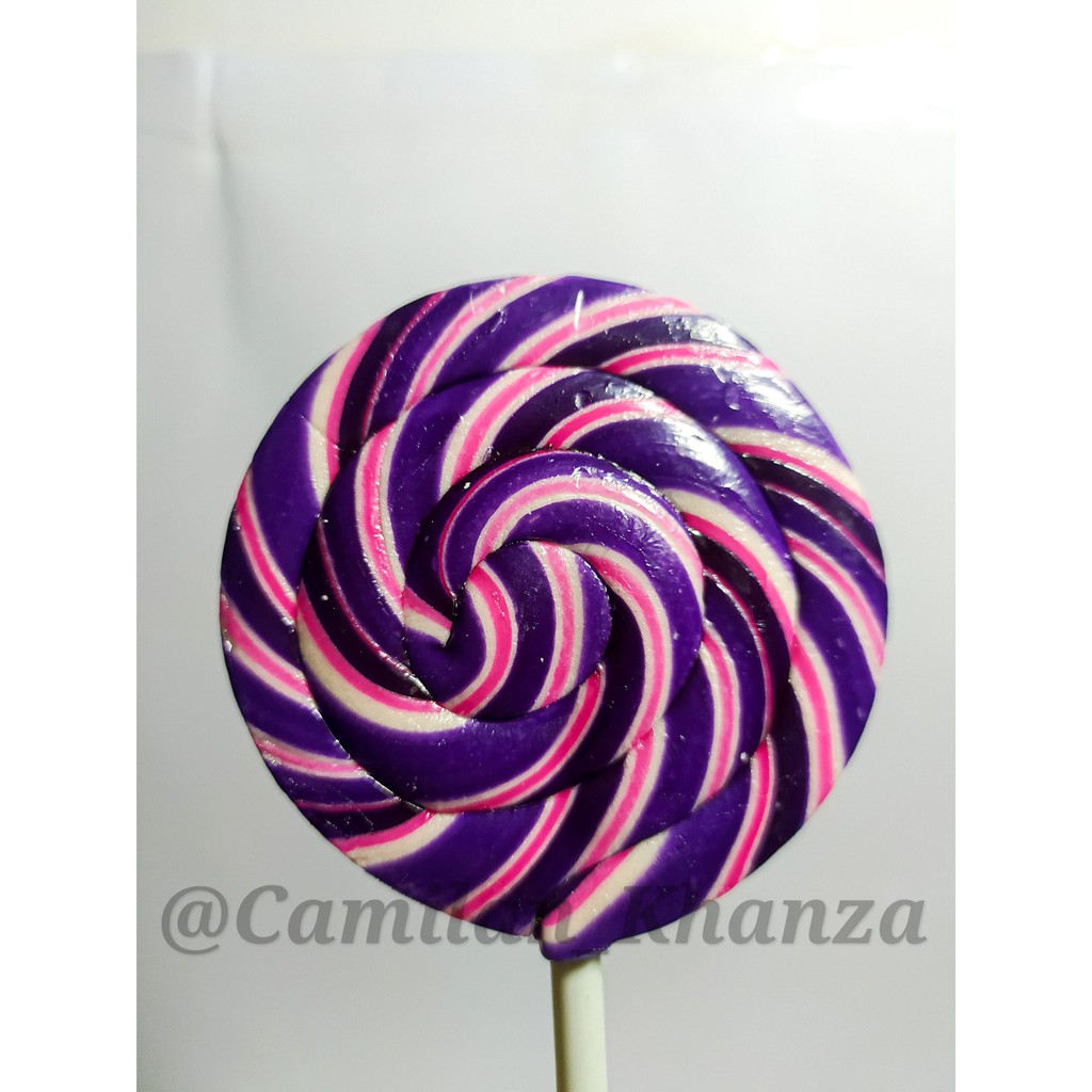 Jual Permen Lolipop Bulat LOVE SPIRAL 7 Cm PREMIUM | Shopee Indonesia