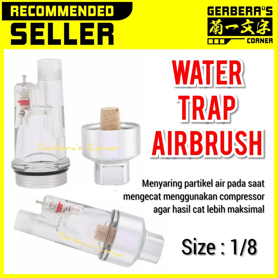 Jual Water Trap AirBrush Water Trapper Air Brush Pen Brush Mini ...