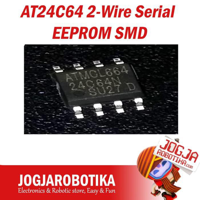 Jual AT24C64 2-Wire Serial EEPROM SMD | Shopee Indonesia