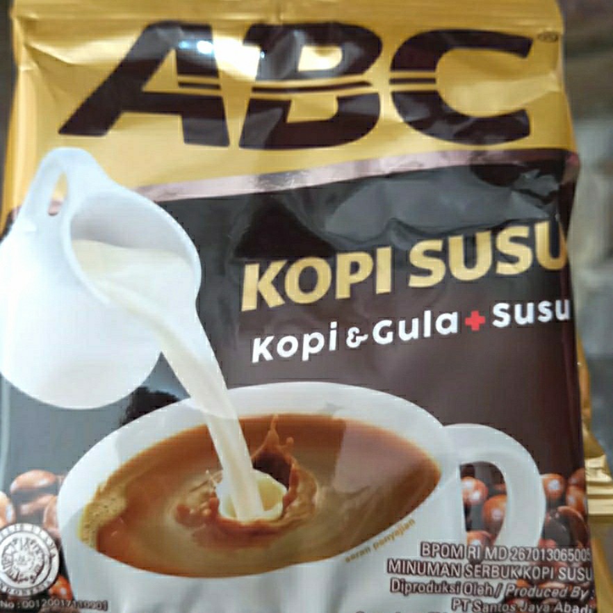 Jual MINUMAN KOPI ABC KOPI SUSU RENTENG 10 x 31 gr | Shopee Indonesia