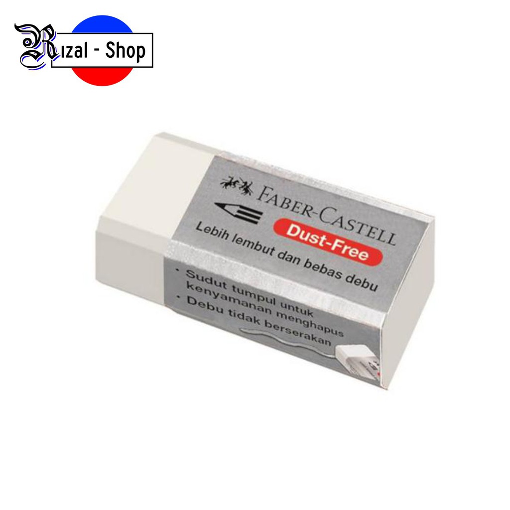 Jual Penghapus Faber Castell Dust Free Stip Eraser Kecil | Shopee Indonesia