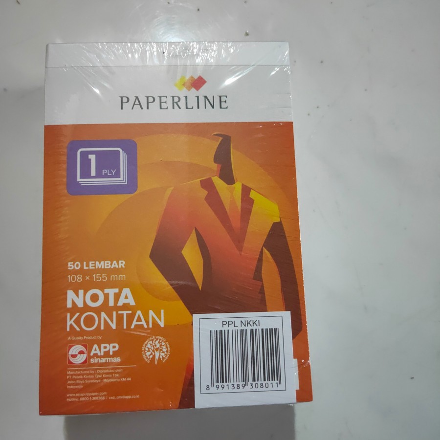 Jual nota kontan kecil 1 ply paperline isi 10 buku | Shopee Indonesia