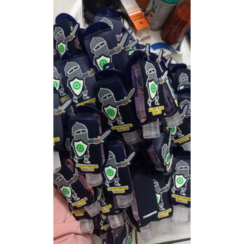 Jual casing karet handsanitizer costum nuvo 50 ml atau bisa costum ...