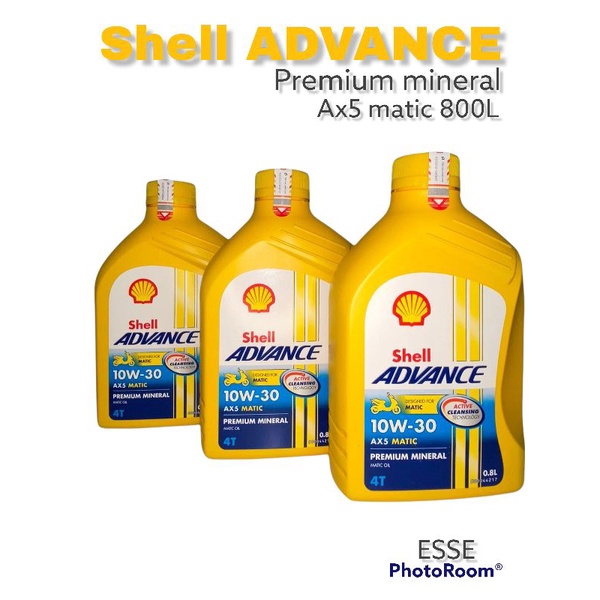 Jual OLI SHELL ADVANCE AX5 AT MATIC SAE 10W-30 ISI 800ML. ( asli ...