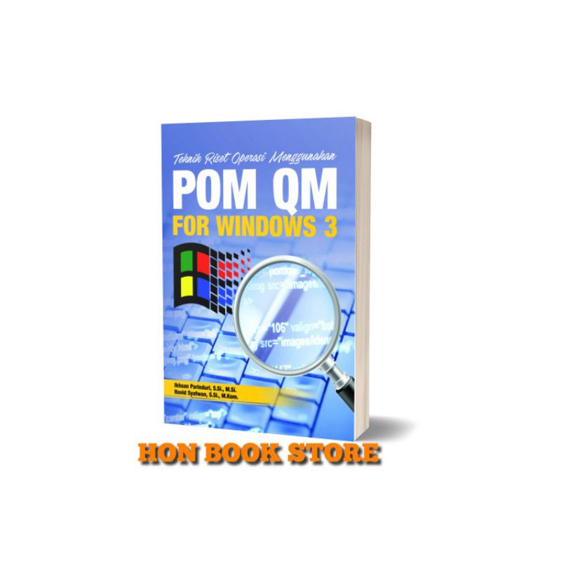 Jual Buku Teknik Riset Operasi Menggunakan POM QM For Windows 3 ...