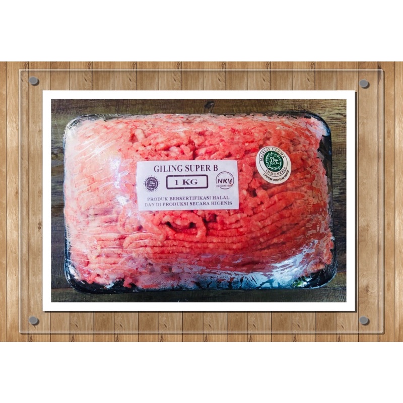 Jual Daging Giling Sapi Super B 1 Kg | Shopee Indonesia