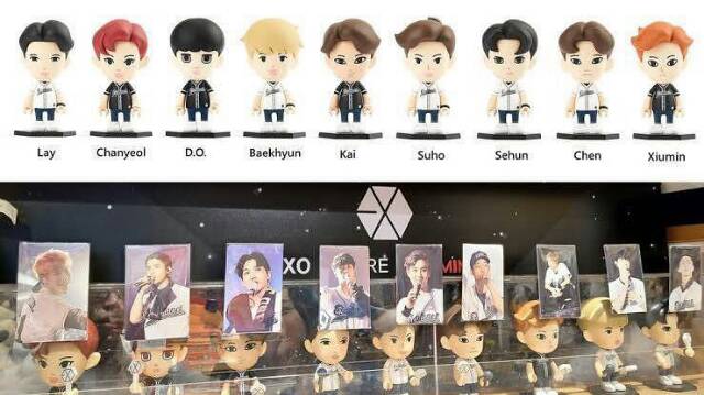 Jual EXO Mini Figure X Miniso | Shopee Indonesia