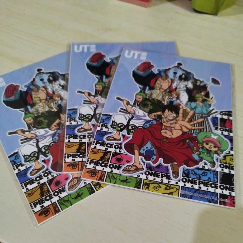 Jual Sticker Uniqlo X One Piece Wanokuni | Shopee Indonesia