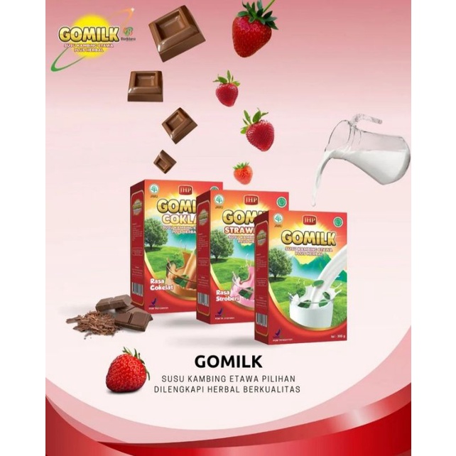 Jual susu kambing GOMILK (ORIGINAL) | Shopee Indonesia