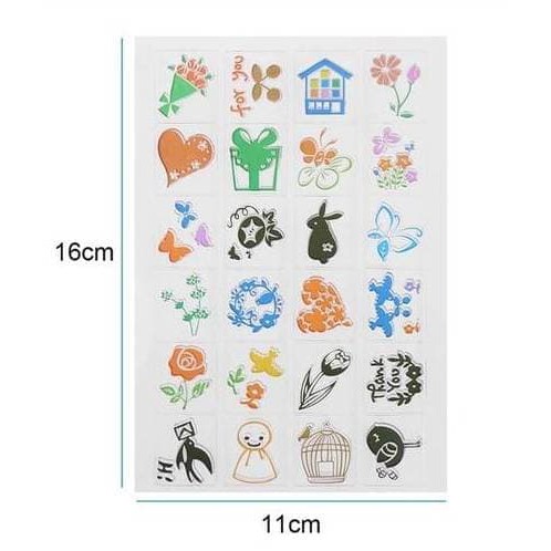 Jual Clear Stamp (Stempel Transparan/Bening) - Gift Things Pattern ...
