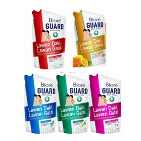 Jual Biore Guard Anti Bacterial Body Wash Reffil 450Ml | Shopee Indonesia