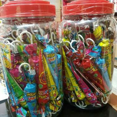 Jual Permen Coklat Payung Junior Chocolate Wafer Umbrella Permen jadul ...