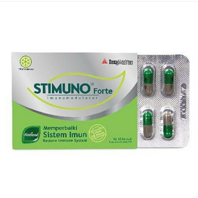 Jual Stimuno Forte 10 Kapsul | Shopee Indonesia