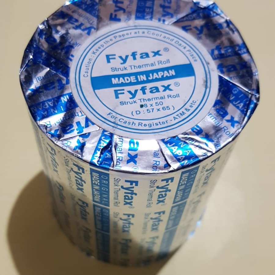 Jual Kertas struk thermal fy fax 80x65 | Shopee Indonesia