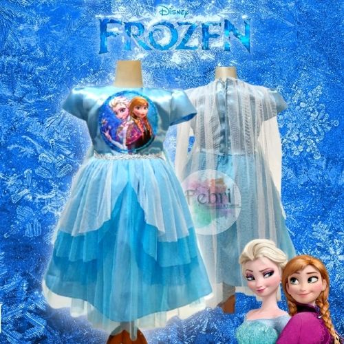 Jual BAJU FROZEN ELSA DAN ANA / DRESS PRINCESS / GAUN PESTA ULANG TAHUN ...