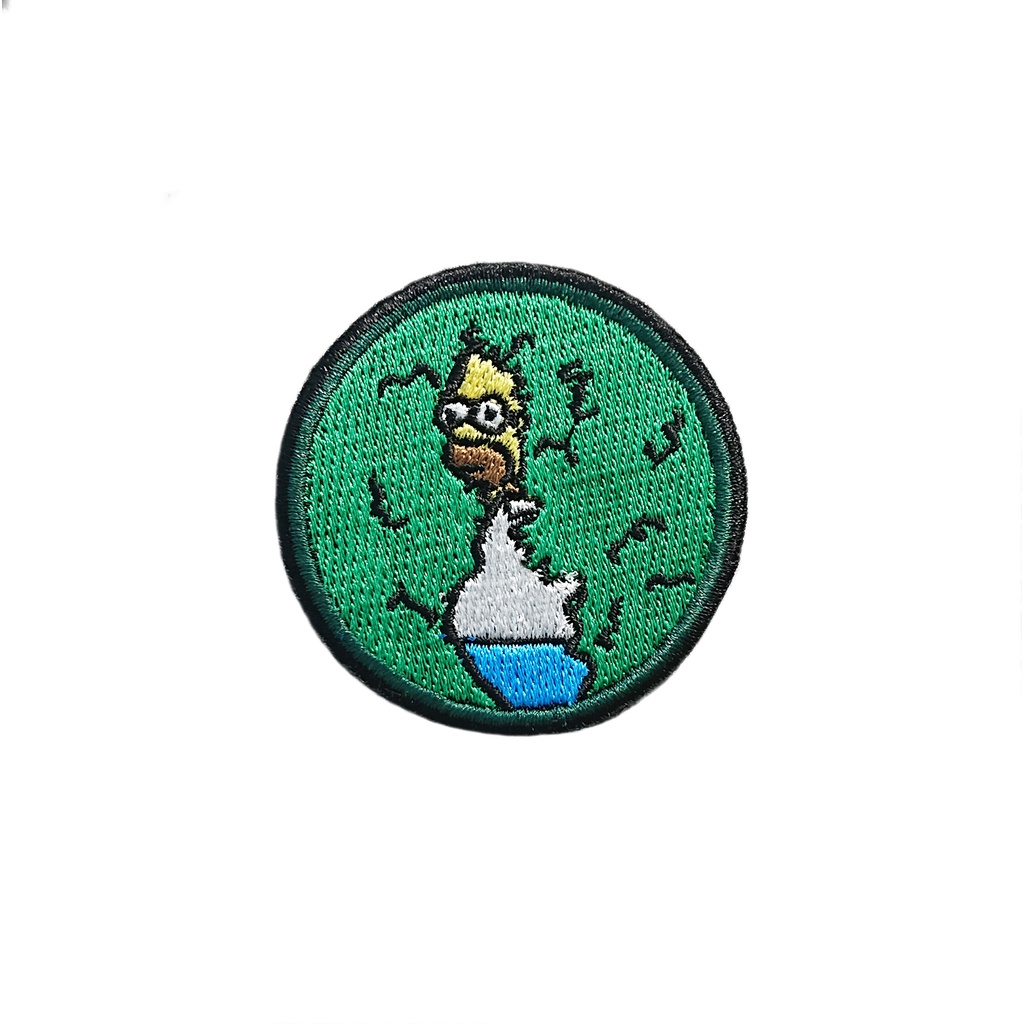 Jual Iron Patch The Simpsons Homer Inside Grass | Shopee Indonesia
