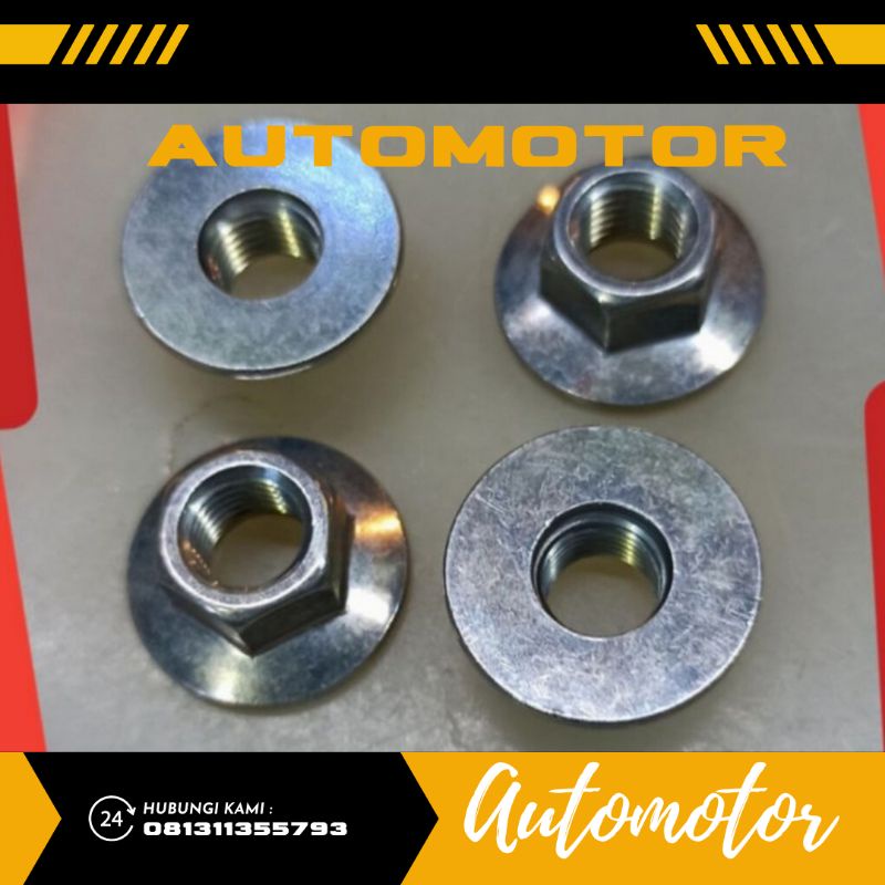 Jual Mur Kuping m10 Mur Flange 14 Lebar | Shopee Indonesia