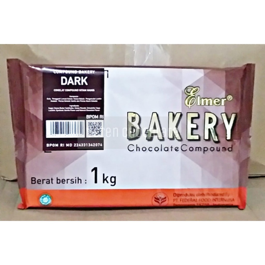 Jual ELMER COMPOUND BAKERY DARK 1KG | Shopee Indonesia