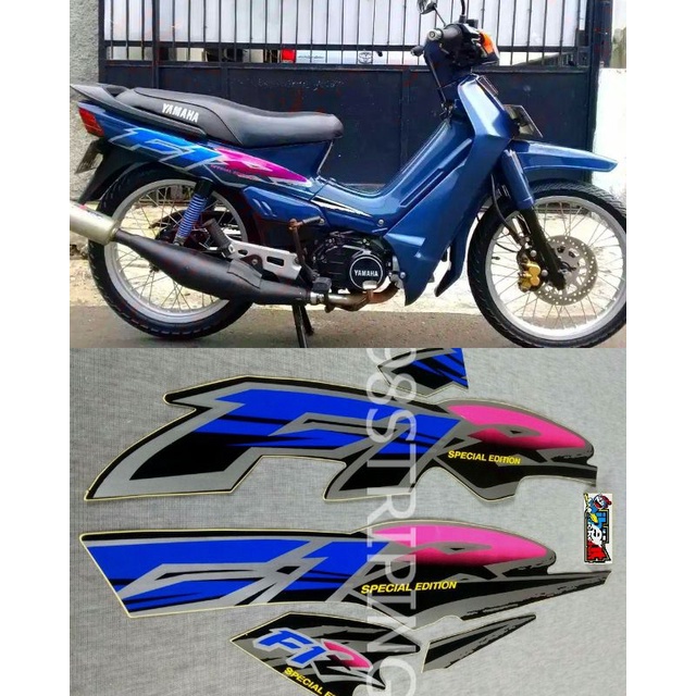 Jual STIKER STRIPING LIS STANDAR ORI FIZ F1Z HITAM PINK MERAH TAHUN ...