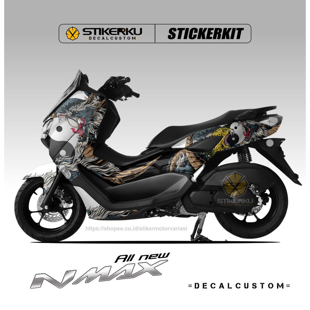 Jual DECAL YAMAHA NMAX NEW 2020 / STICKER NMAX NEW 2020 / DECAL NMAX ...