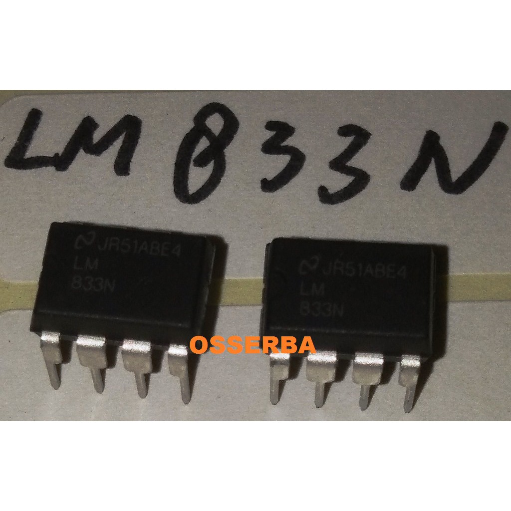 Jual IC LM833N LM833 DIP8 Dual Op Amp IC | Shopee Indonesia