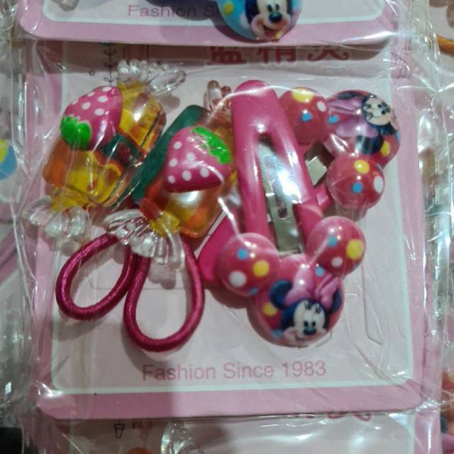 Jual TIK TOK SET KARET SEPASANG MINNIE MOUSE | Shopee Indonesia