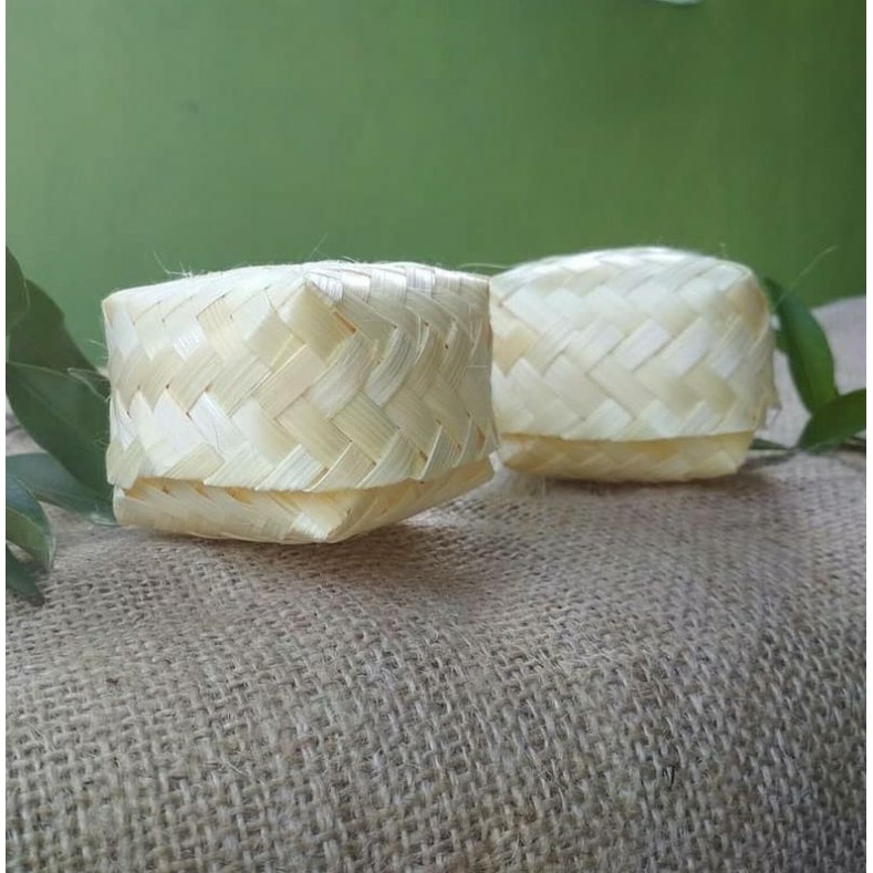 Jual Besek Bambu 10x10 Sepasang | Box Souvenir dan Hampers 10x10 ...