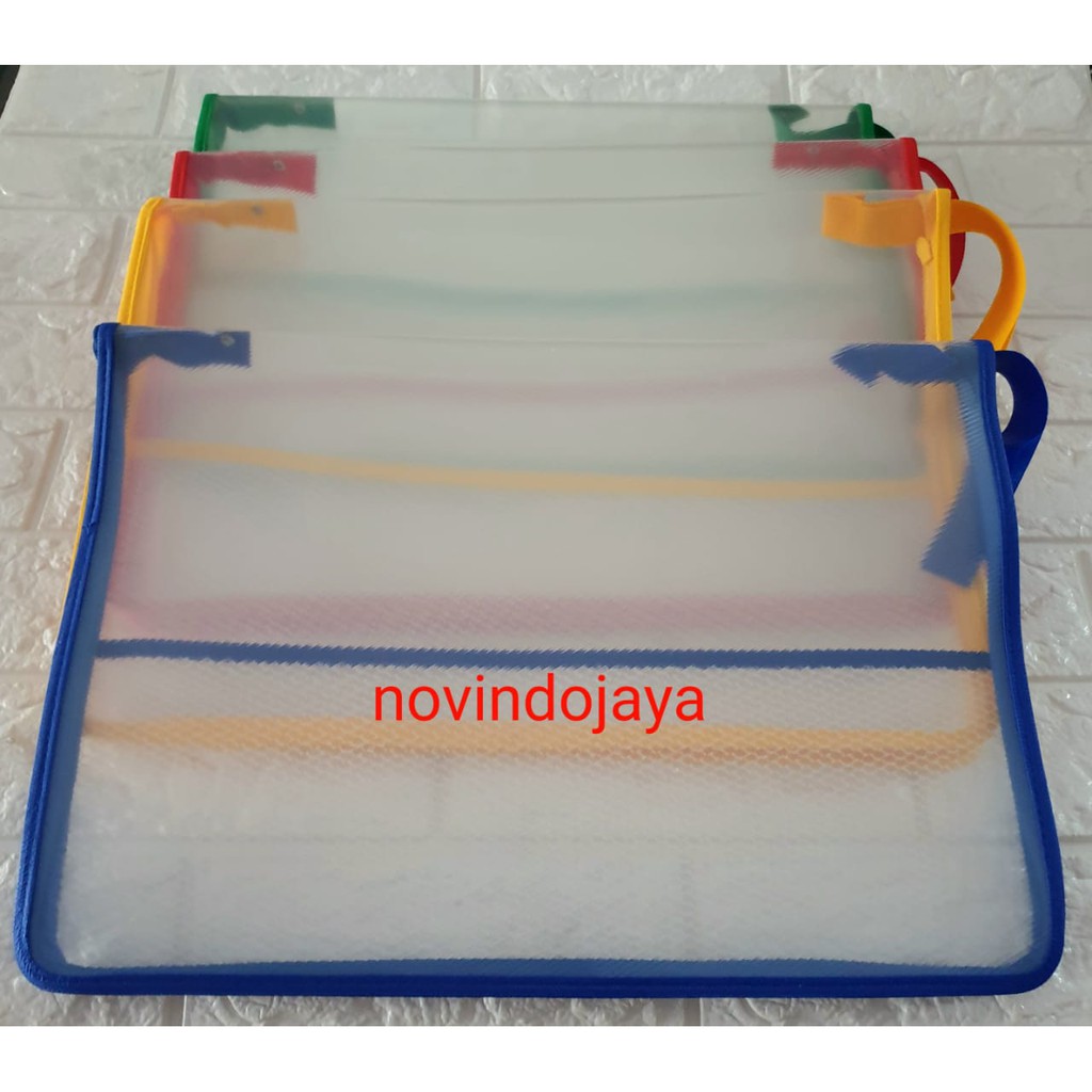 Jual Zipper Bag Plastik Sleting - RR Map Dokumen - Tas File Folio Murah ...