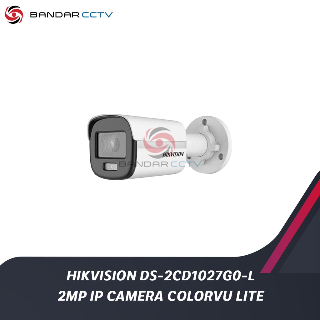 Jual HIKVISION DS-2CD1027G0-L 2MP IP CAMERA COLORVU LITE | Shopee Indonesia