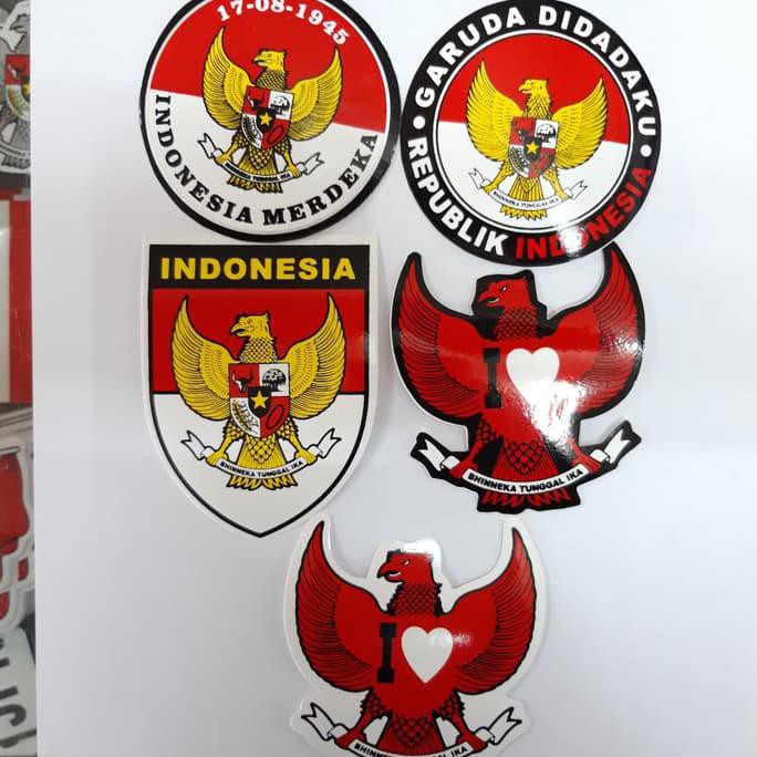 Jual Stiker sticker bendera merah putih garuda RI stiker sticker motor ...