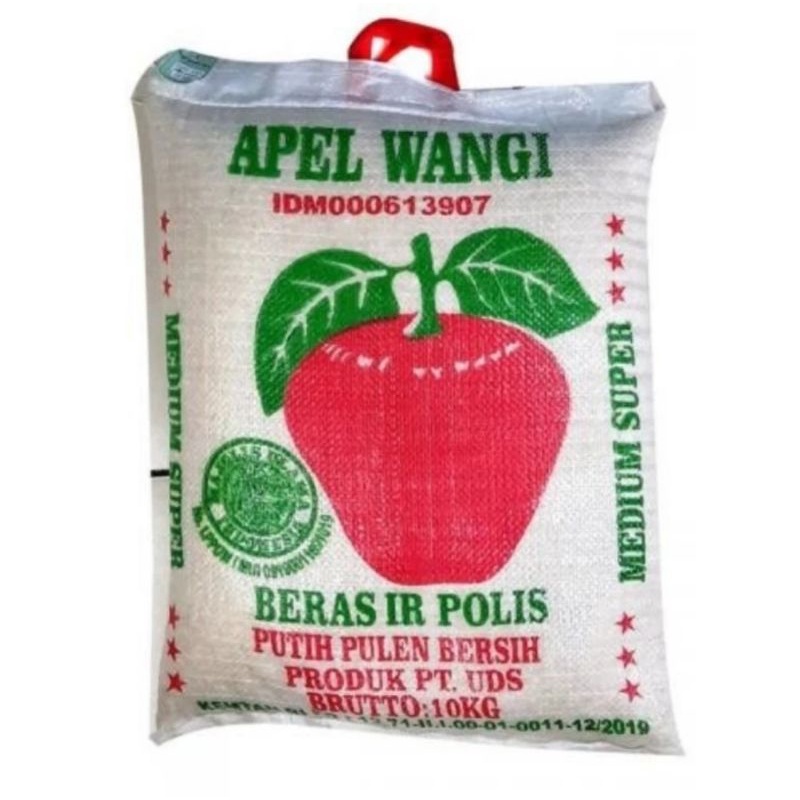 Jual Beras Medium Super Apel Wangi 10kg | Shopee Indonesia