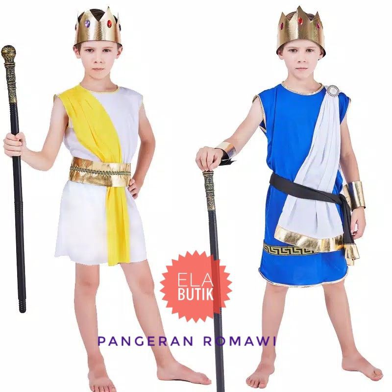 Jual kostum pangeran romawi-kostum yunani-kostum ulang tahun-halloween ...
