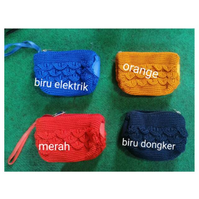 Jual Dompet rajut nilon DOMPET NANAS 3 RUANG | Shopee Indonesia
