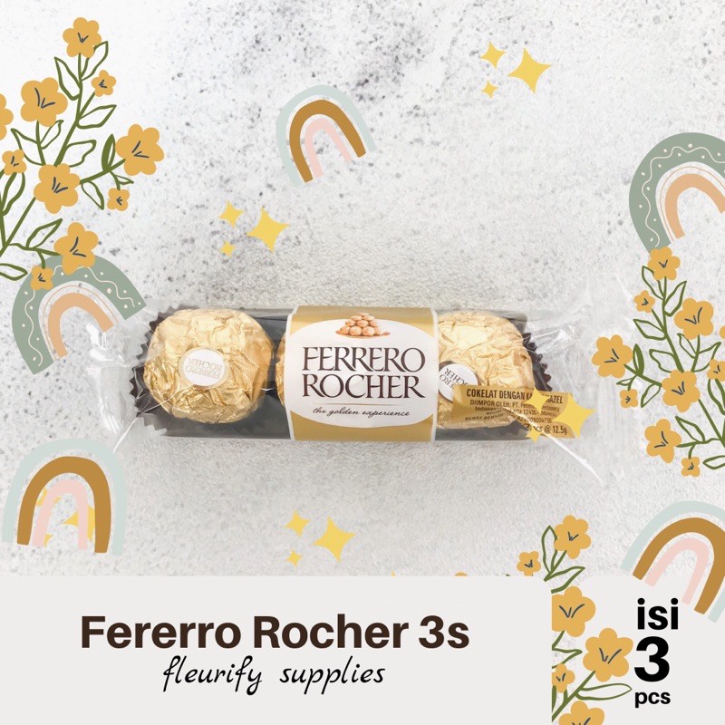 Jual Coklat Ferrero Rocher 3s Isi 3 fererro rocher | Shopee Indonesia