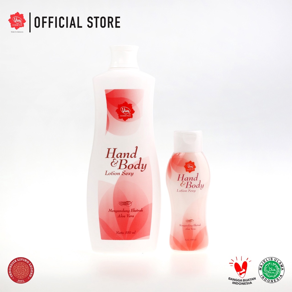 Jual Viva Hand & Body Lotion Sexy 550 ml | Shopee Indonesia