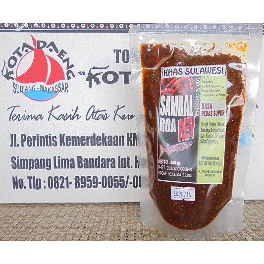 Jual Sambal Roa Rey | Shopee Indonesia