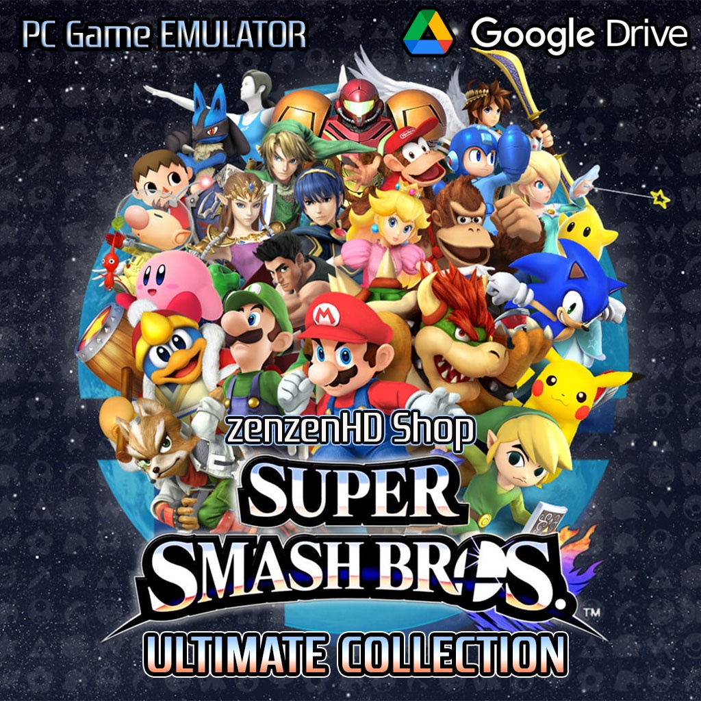 Jual PC Game Emulator SUPER SMASH BROS ULTIMATE COLLECTION | SSB Series ...