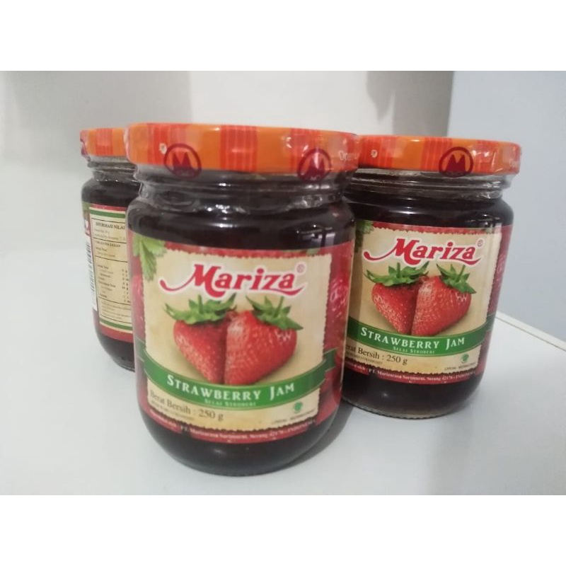 Jual MARIZA SELAI STRAWBERRY JAM 250GR | Shopee Indonesia