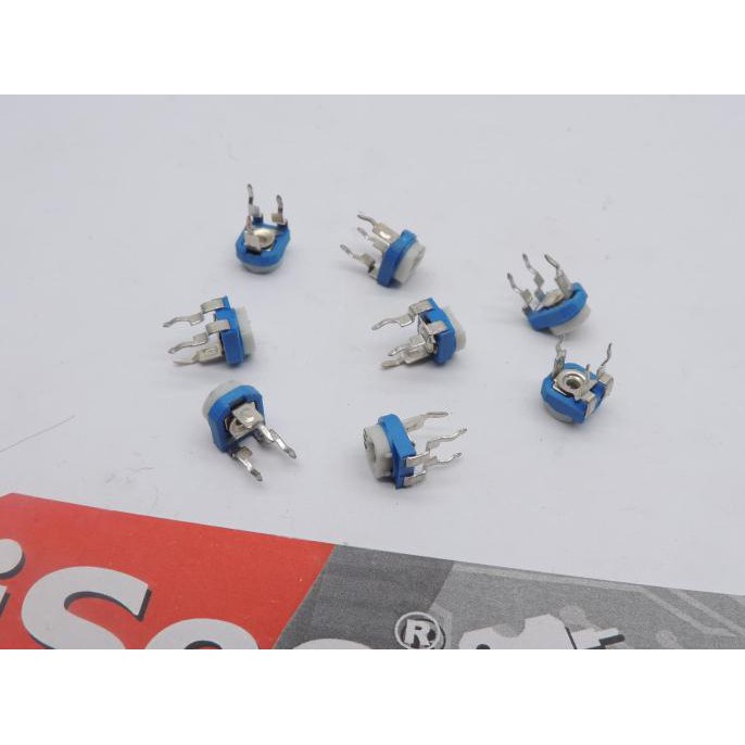 Jual Vr 500K Ohm 500 K 504 Trimpot Trimmer Variable Resistor Rm065 Rm ...