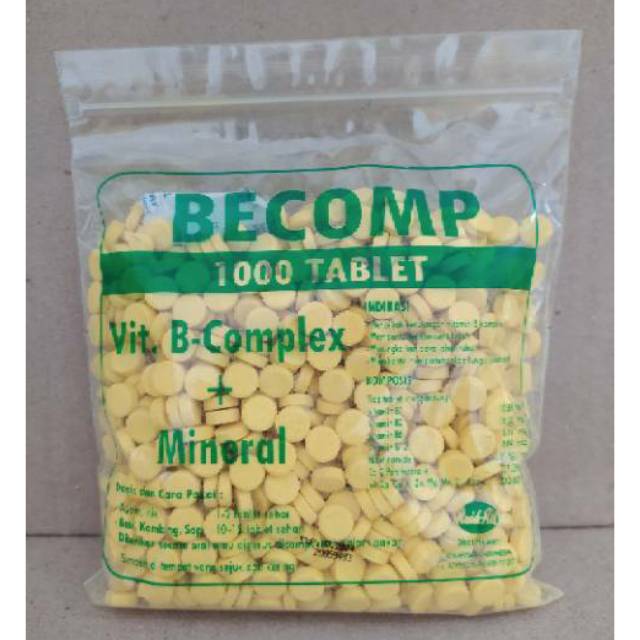 Jual Becomp - Vitamin B complex untuk ternak sapi, kambing, unggas dsb ...
