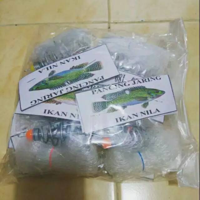 Jual Pancing Jaring Bomnet 1 Pak isi 10 pcs | Shopee Indonesia