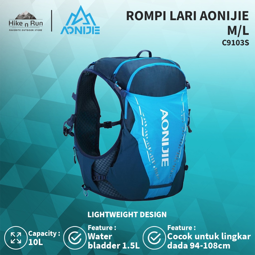 Jual Aonijie C9103S Rompi Lari Hydration Pack 10L | Shopee Indonesia