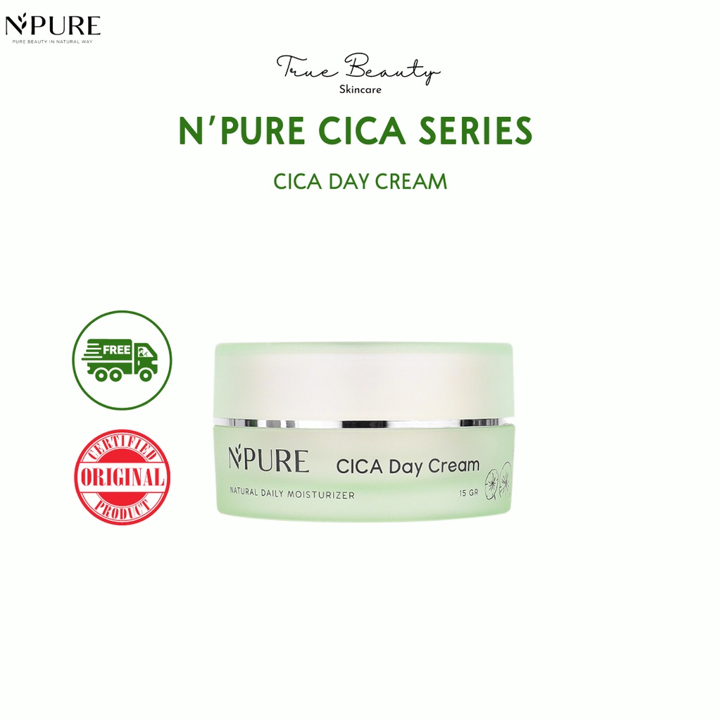 Jual N'PURE CICA Day Cream (15 gr) | Shopee Indonesia
