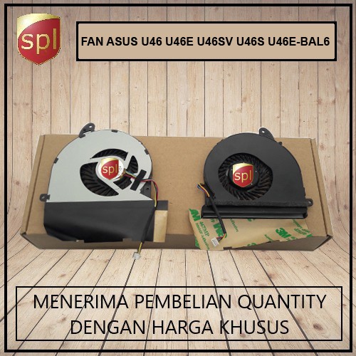 Jual Fan Processor ASUS U46 U46E U46SV U46S U46E-BAL6 / KDB0705HB (4 Pins) | Shopee Indonesia