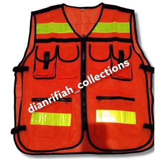 Jual Rompi Safety | Rompi Proyek | Rompi Tambang | Rompi Gamblok Orange ...